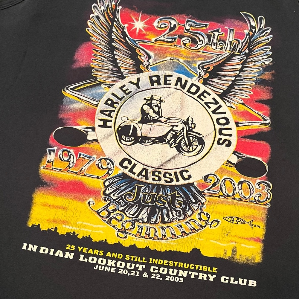 Vintage Harley Davidson Biker 2003 Rendezvous Classic… - Gem